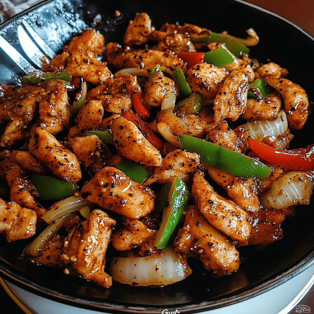 Black Pepper Chicken