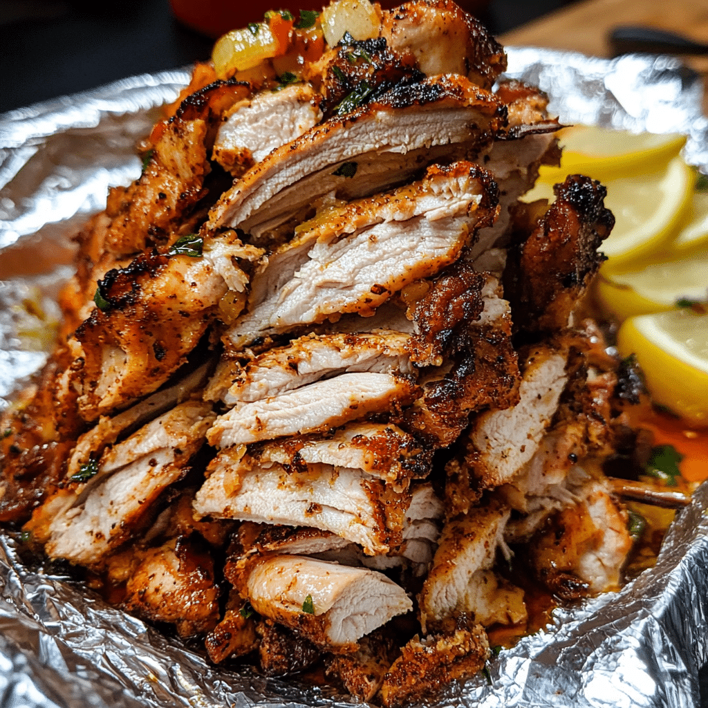 Roast Chicken Shawarma