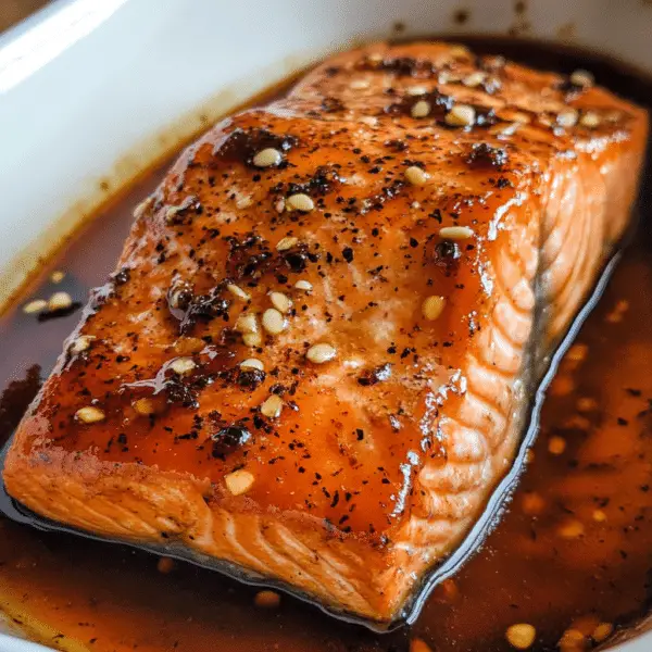 Brown Sugar Soy Sauce Salmon - Crisp And Yum