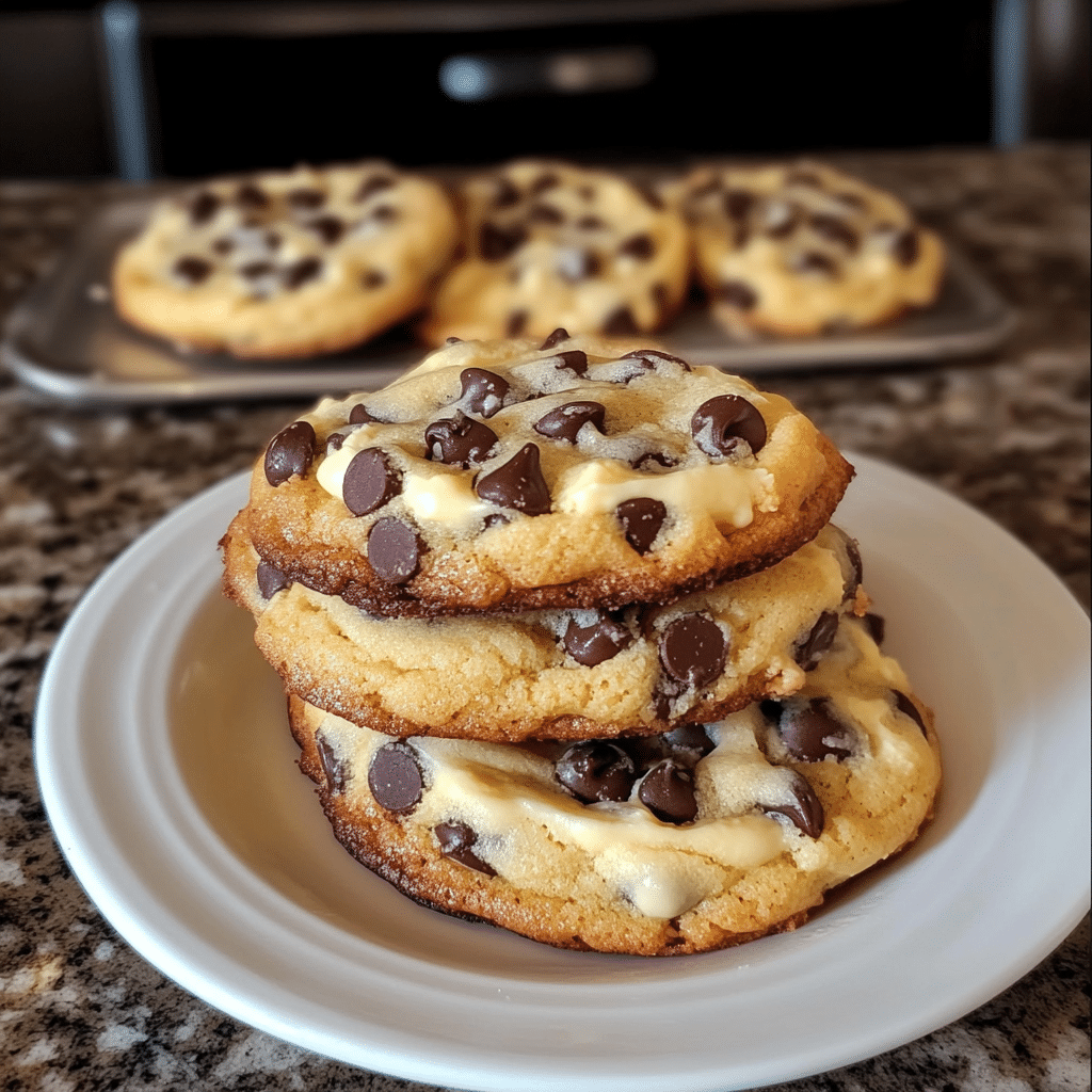 Chocolate Chip Cheesecake Cookies