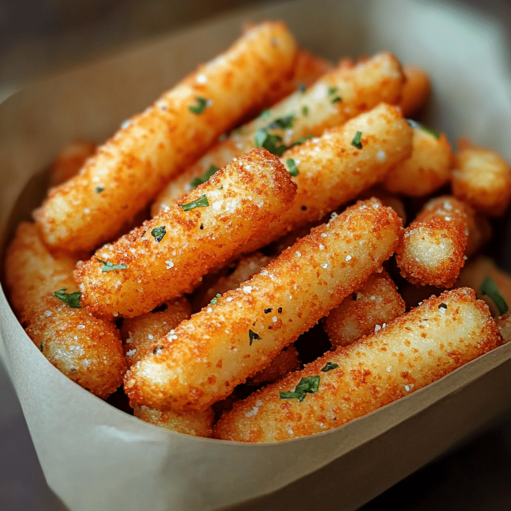 Mozzarella Stick Fries - Crisp And Yum