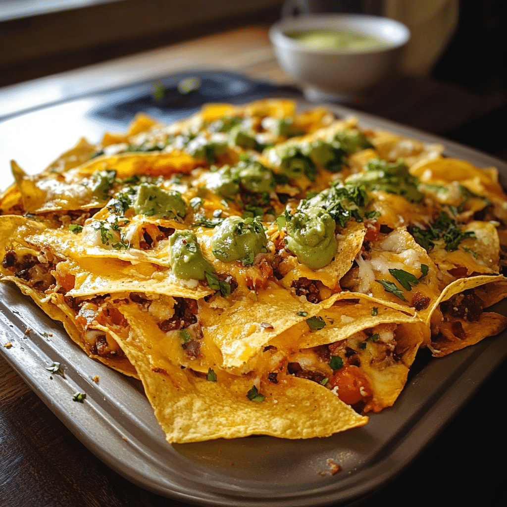 Oven-Baked Nachos - Crisp And Yum