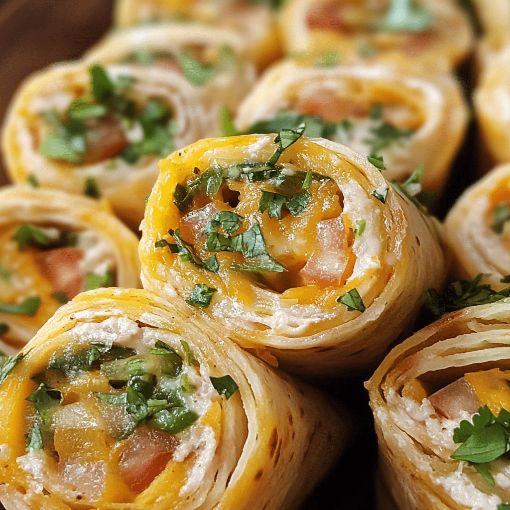Taco Tortilla Roll-Ups - Crisp And Yum