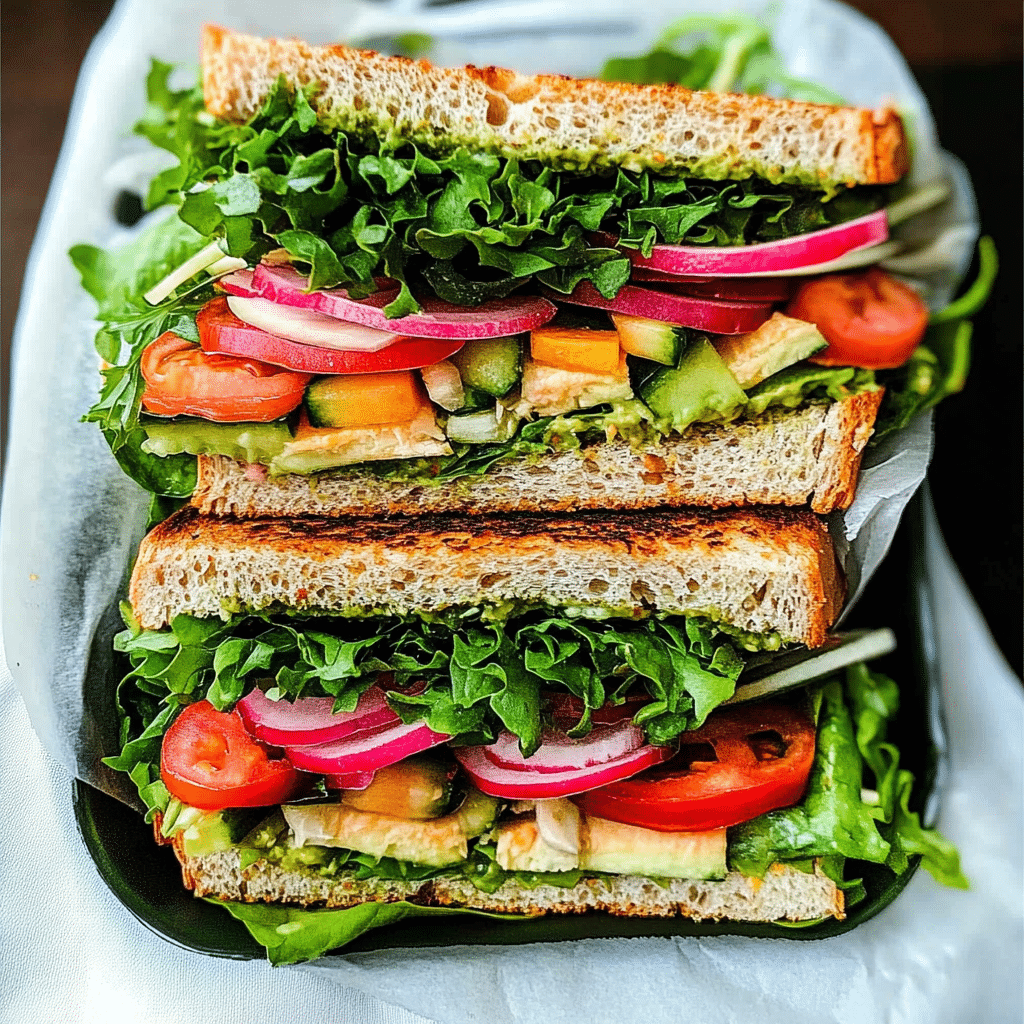Fresh Veggie Sandwich - Crisp And Yum