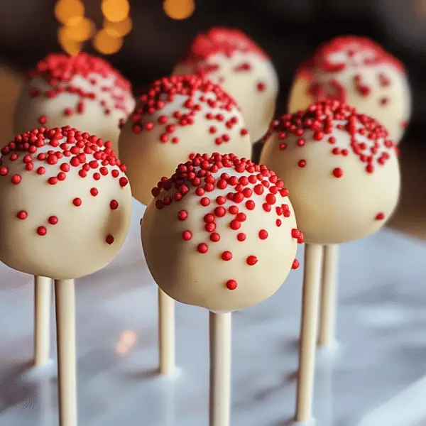 Red Velvet Cake Pops - Crisp And Yum