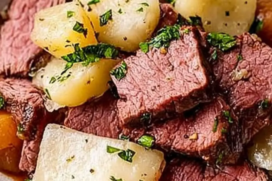 Slow Cooker Corned Beef: An Amazing Ultimate Classic Recipe - Crisp And Yum